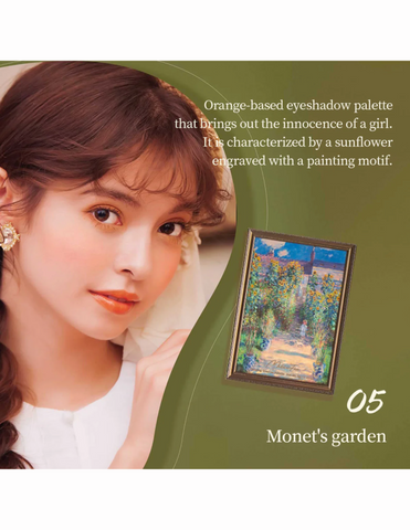 MilleFee Painting Eyeshadow Palette | Claude Monet – Unique Bunny