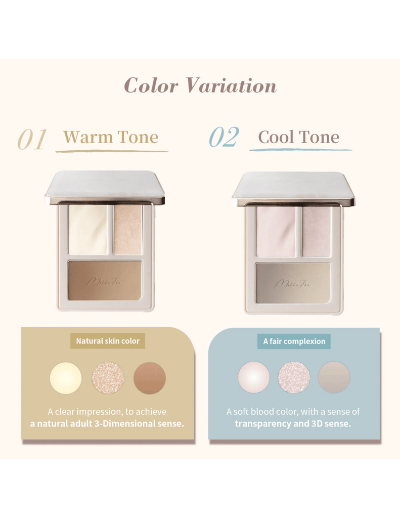 MilleFée Perfect Contour Palette – Unique Bunny