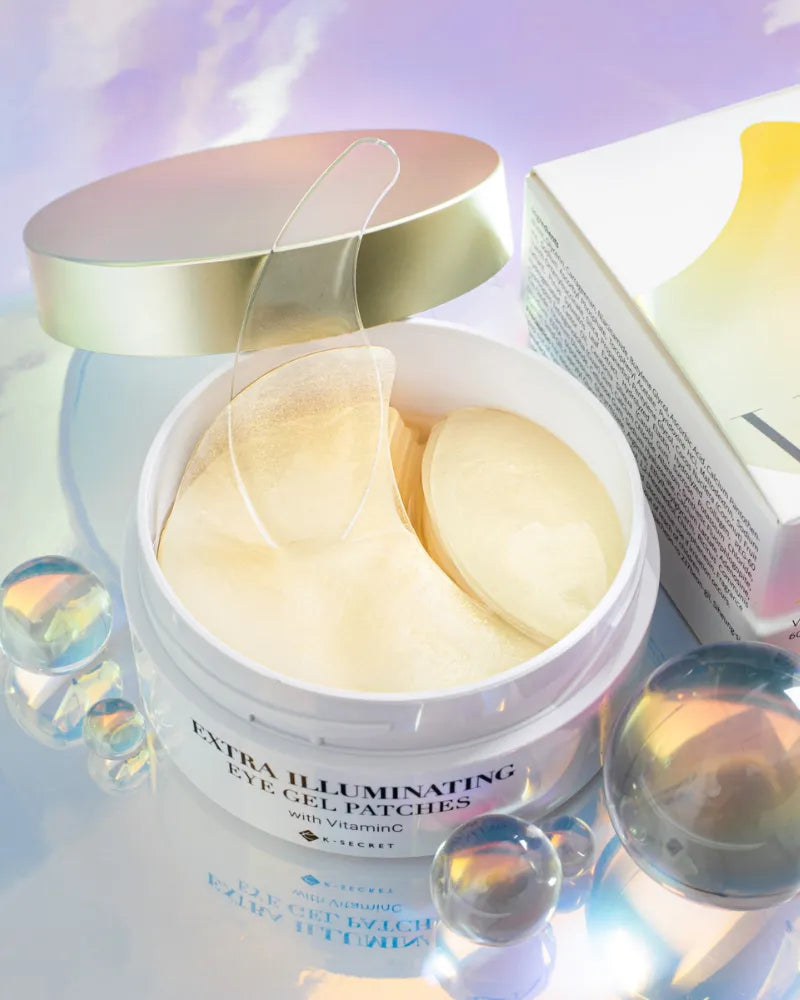 K-SECRET Extra Illuminating Eye Gel Patches (Vitamin C) – Unique Bunny