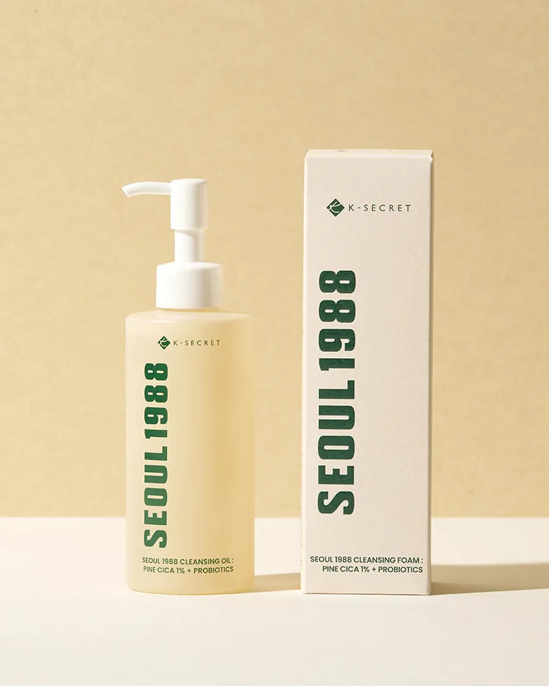K-SECRET SEOUL 1988 Cleansing Oil: Pine Cica 1% + Probiotics – Unique Bunny