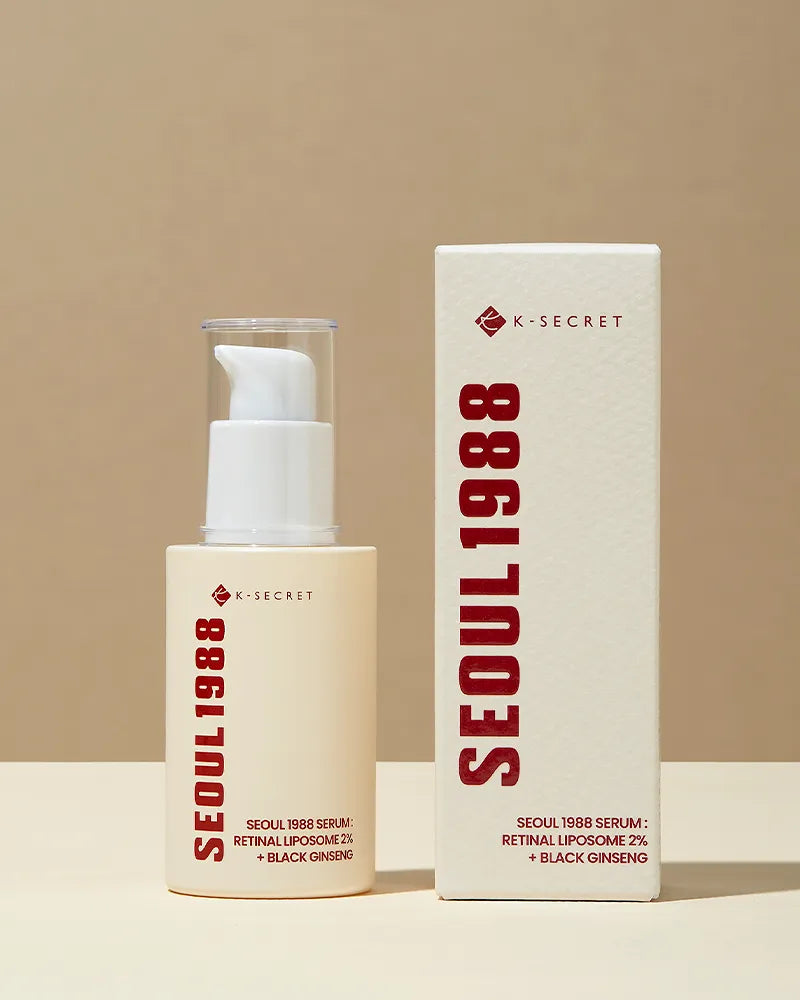 K-SECRET SEOUL 1988 Serum: Retinal Liposome 2% + Black Ginseng – Unique ...