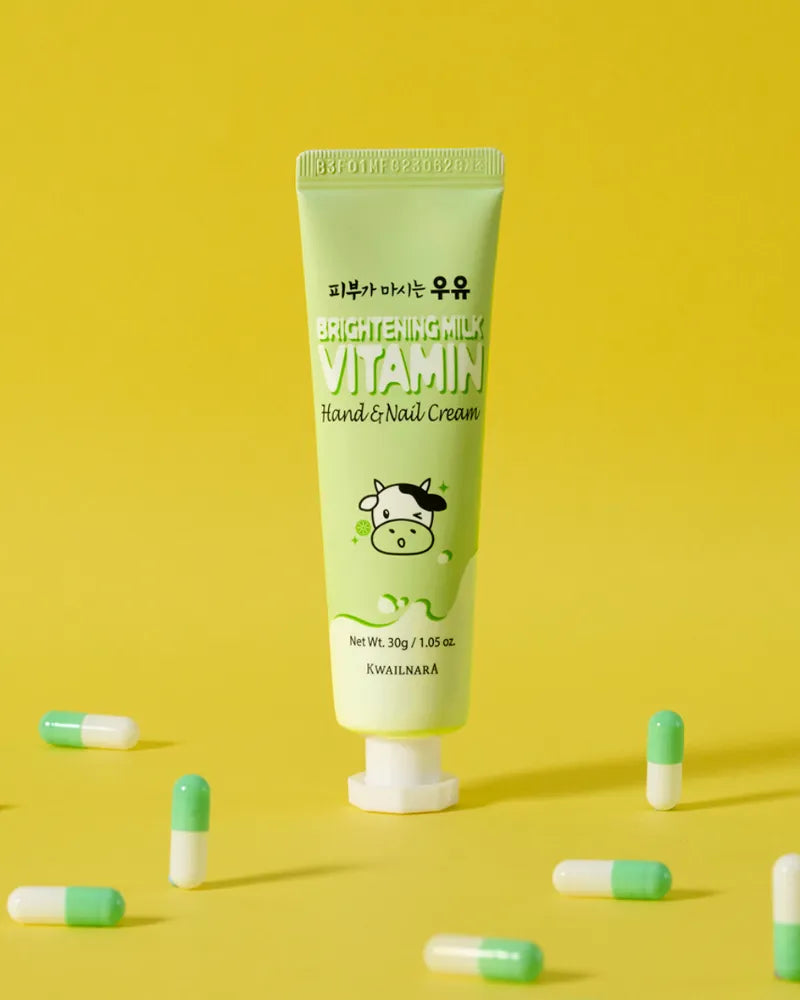 KWAILNARA Brightening Milk Vitamin Hand & Nail Cream | Unique Bunny
