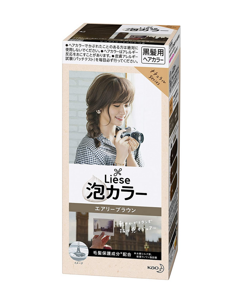 Kao Liese Prettia Bubble Hair Dye | Natural Series – Unique Bunny